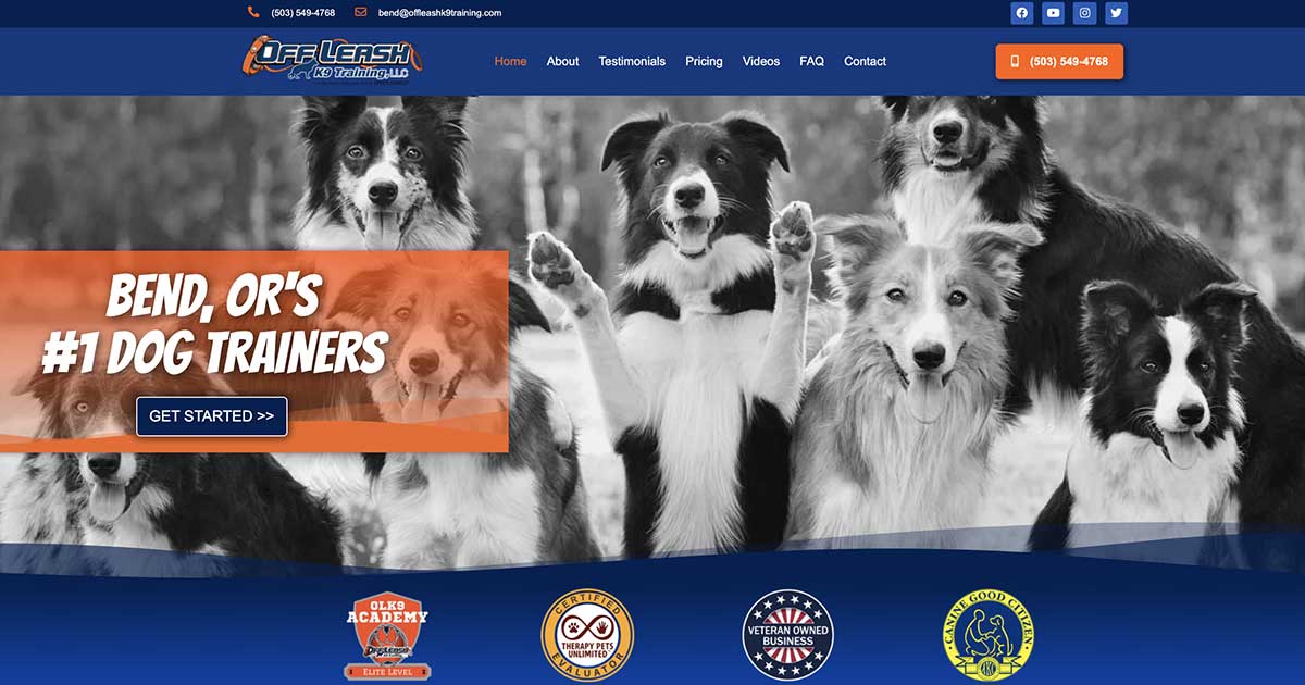 Off Leash K9 Training Bend, OR - Dog Obedience Training